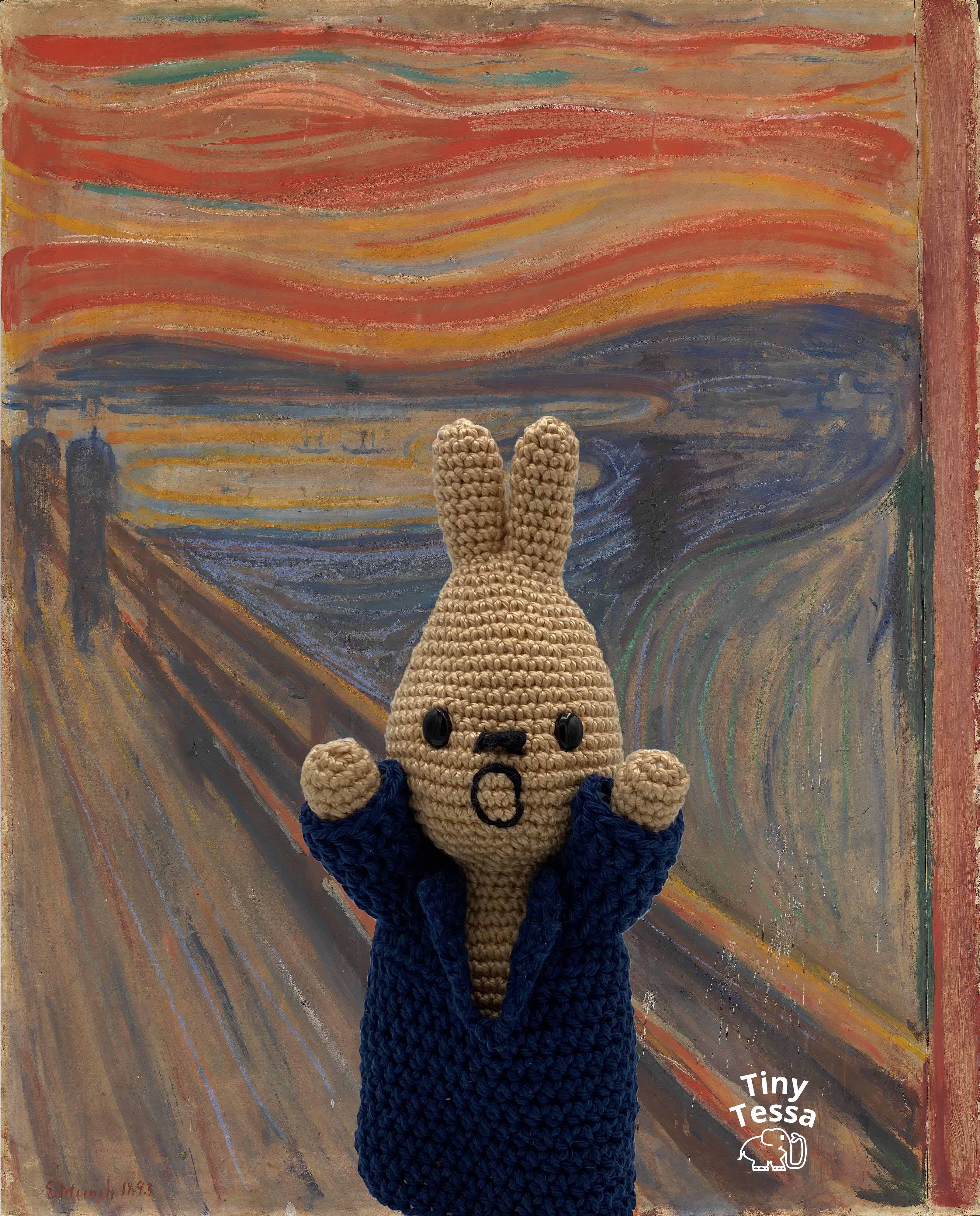 Tiny Tessa | The Scream Bunny